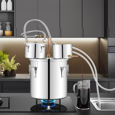 5-Gallon Stainless Steel Distiller - Pick Your Plum