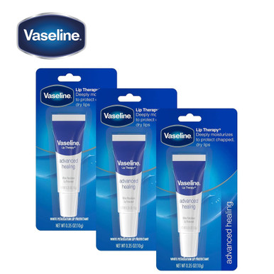Vaseline Lip Therapy Advanced Healing Tube, 0.35 oz. (3-Pack) - Pick ...