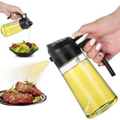 2-in-1 Oil Sprayer and Dispenser - Pick Your Plum