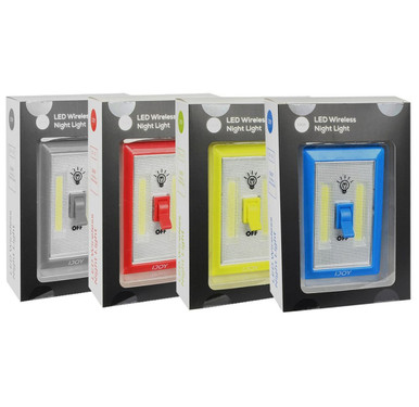 Super Bright “Light Switch Style” Battery Powered LED Indoor Light (2 ...