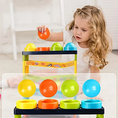 Toddlers' Pound-a-Ball Toy with Hammer - Pick Your Plum