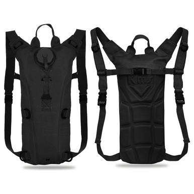 3-Liter Hydration Pack with Silicone Bite Valve and Adjustable Straps ...