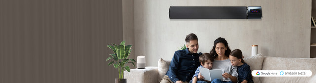 Surya IR Heating Systems - White, Image & Custom Infrared Heating Panels