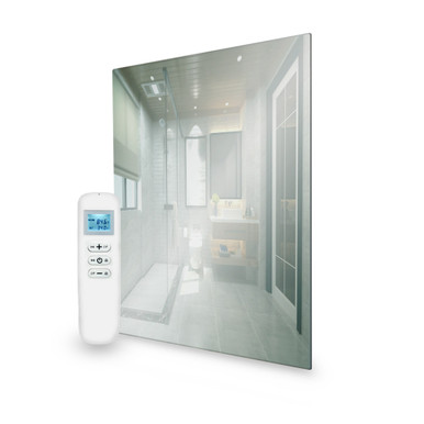 450W Mirrored Wi-Fi Infrared Heating Panel - Electric Panel Heater