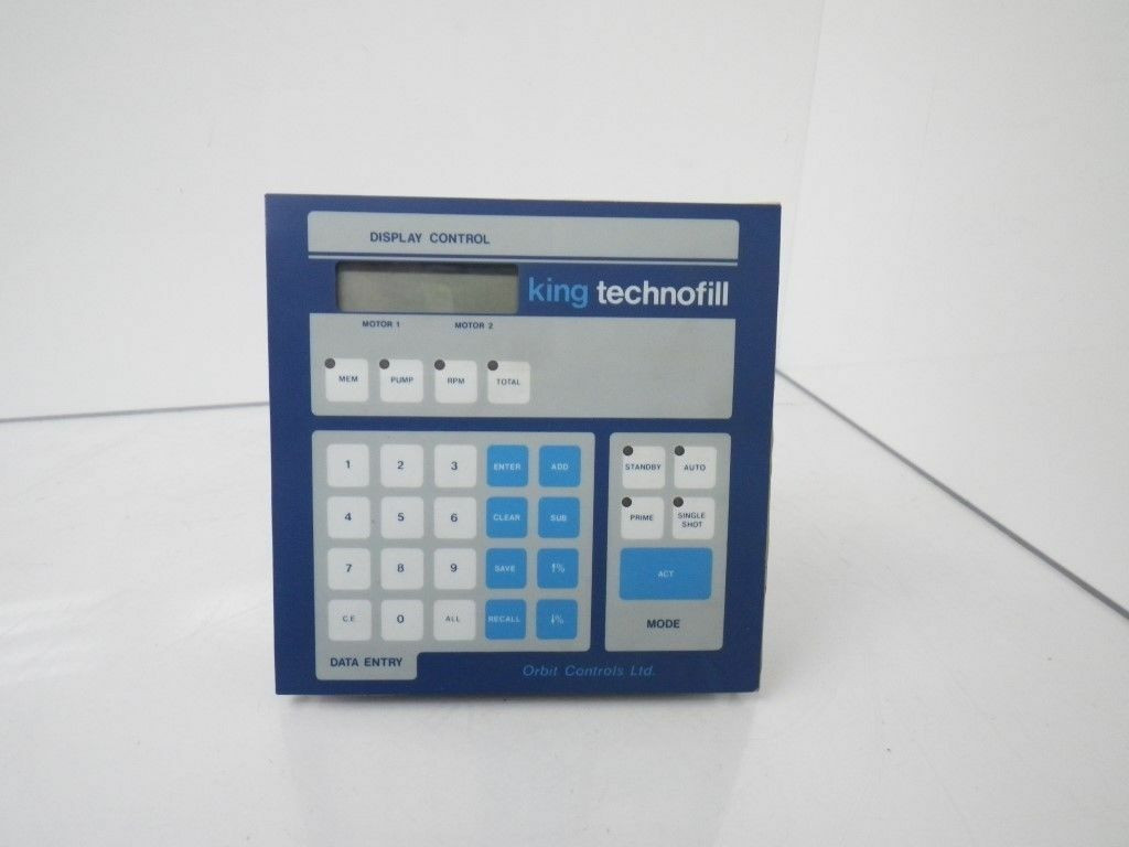 E10028 King Technofill Orbit Controls Display Control (Used and Tested ...