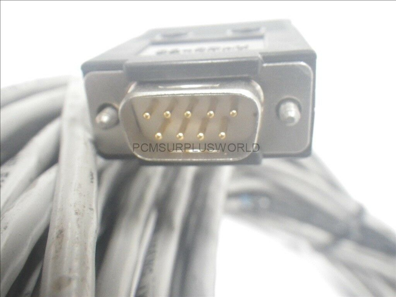 XM2S-09 XM2S09 Omron Connector Terminal 9 Pin Male W/ Belkin Cable R7J304 (Used) - PCM SURPLUS WORLD