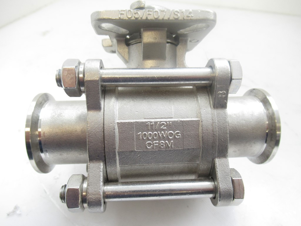 Tri Clamp Ladish Ball Val Pneumatic 11/2" Actuator Single-act(used ...