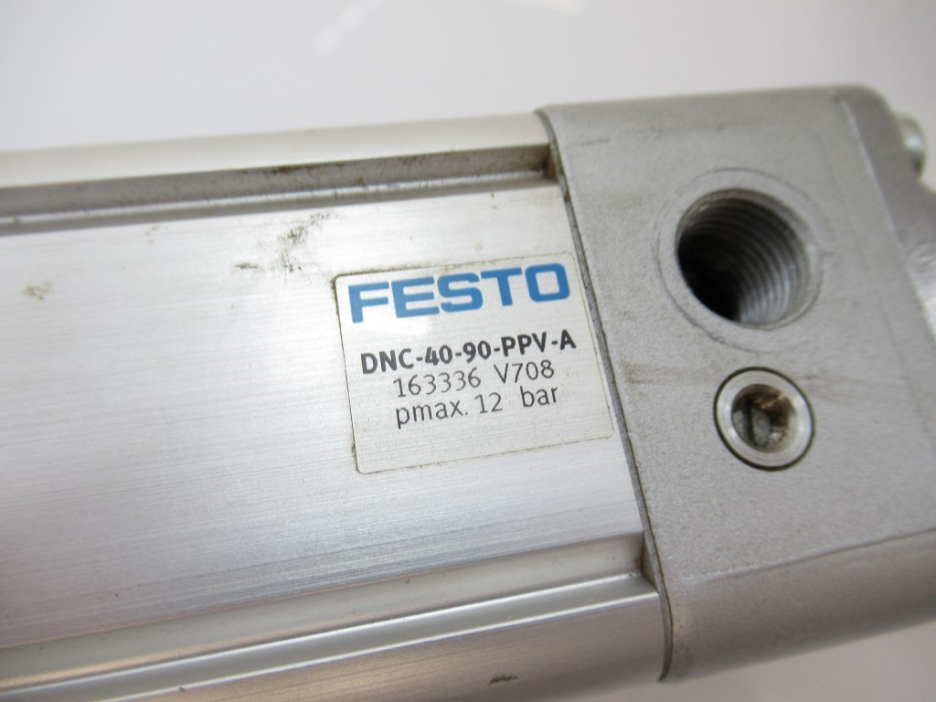 DNC-40-90-PPV-A-KP FESTO pneumatic cylinder - PCM SURPLUS WORLD