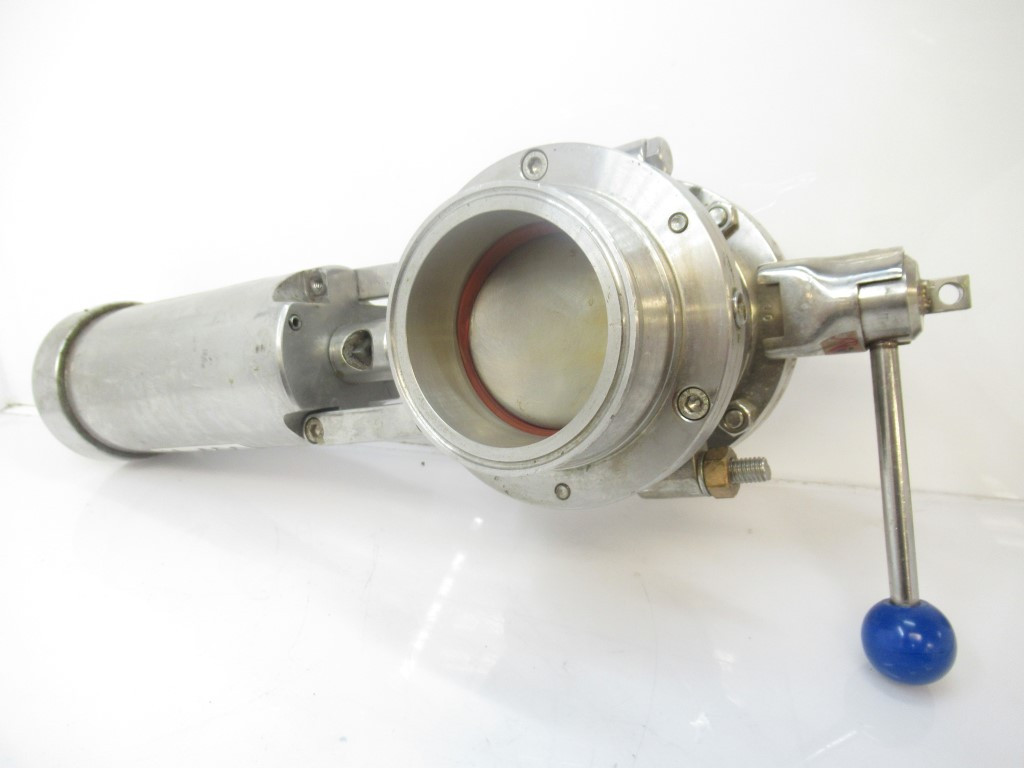INOXPA TRICLAMP SANITARY BUTTERFLY VALVE PNEUMATIC ACTUATOR SING 3 ...