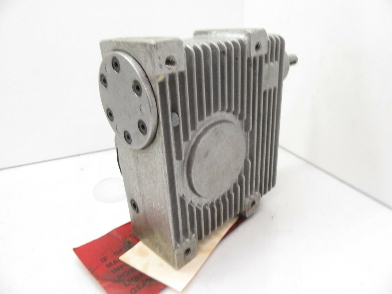 GEARBOX 50:1 Input shaft de 13mm Output shaft de 19mm (Used Tested ...
