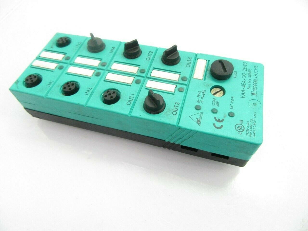 VAA-4EA-G2-ZE/E2 Pepperl+Fuchs Interface Sensor Actuator Module (Used ...