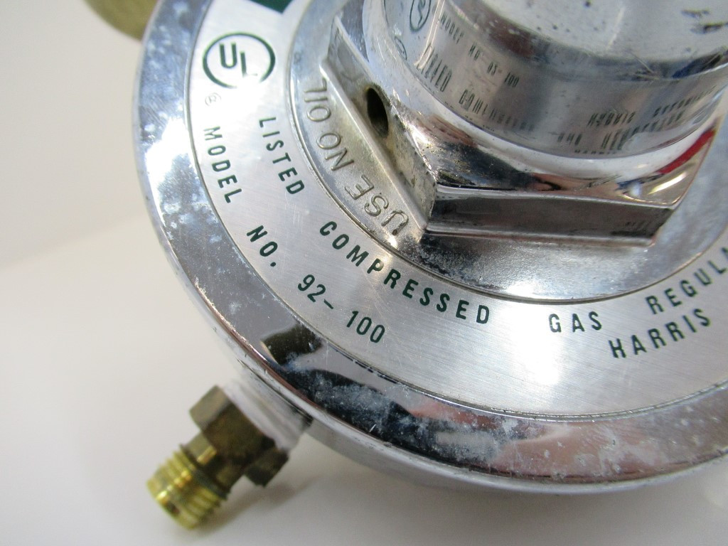 Harris Calorific Co. 92-100 Compressed Gas Regulator - PCM SURPLUS WORLD