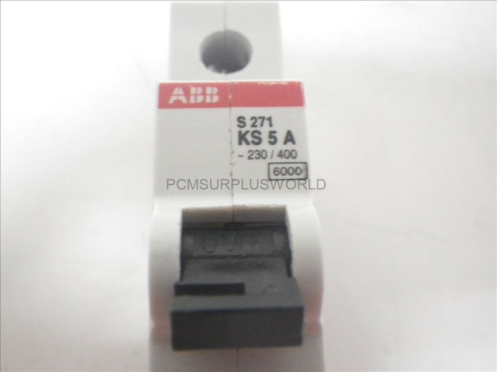 S271 KS5A ABB Circuit Breaker 1 Pole (Used and Tested) - PCM SURPLUS WORLD