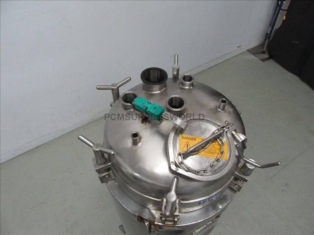 Insulated Stainless Steel Vessel, Reservoir, Conical Tank 200 L. - PCM ...