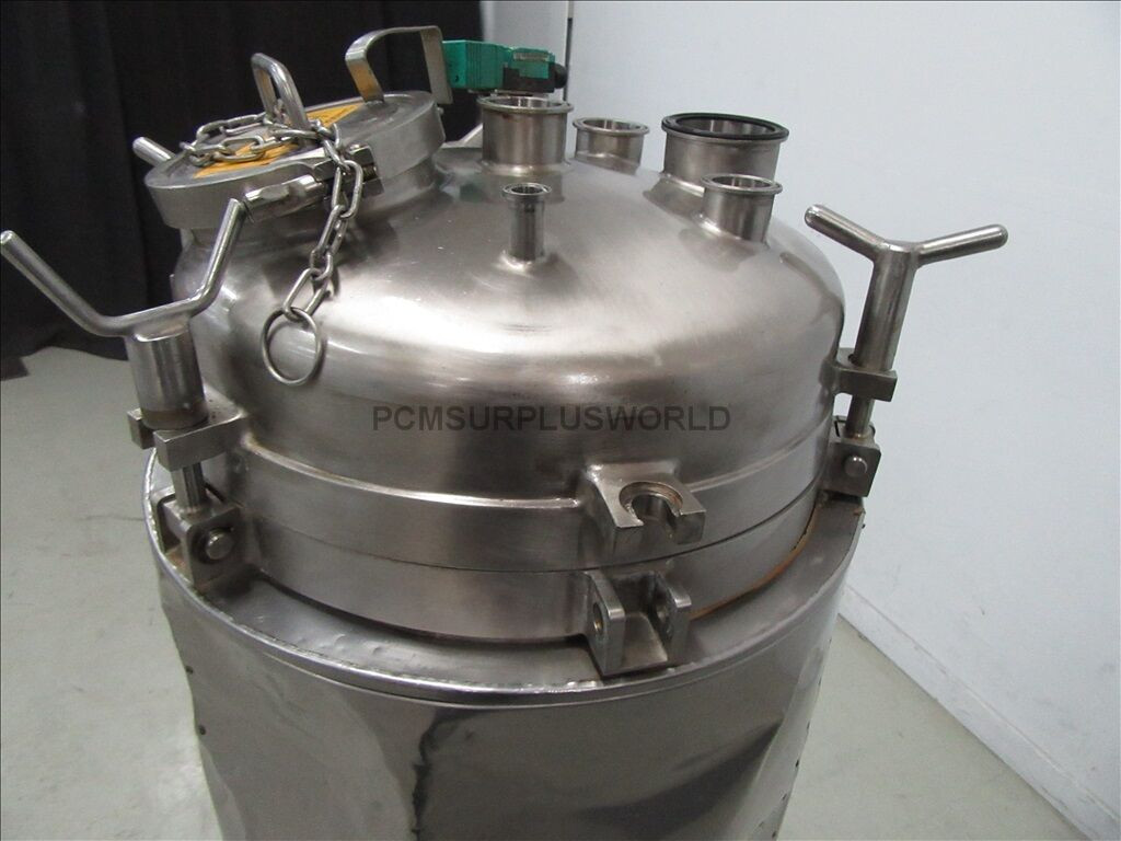 Insulated Stainless Steel Vessel, Reservoir, Conical Tank 200 L. - PCM ...