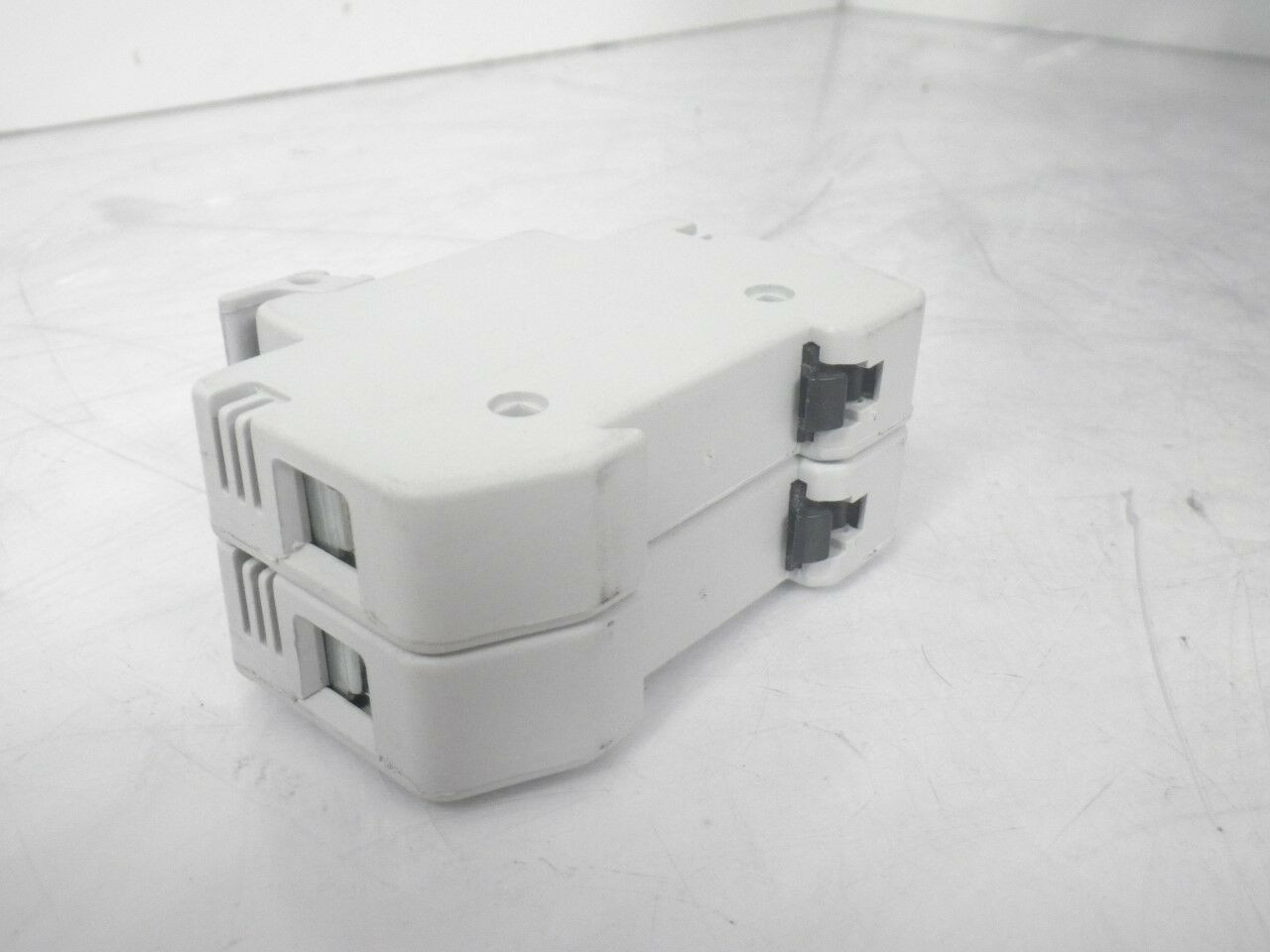PMCC 460009I DF Fuse Holder 30a 600v 2 Poles + 2 Fuses Ferraz 5a (Used ...