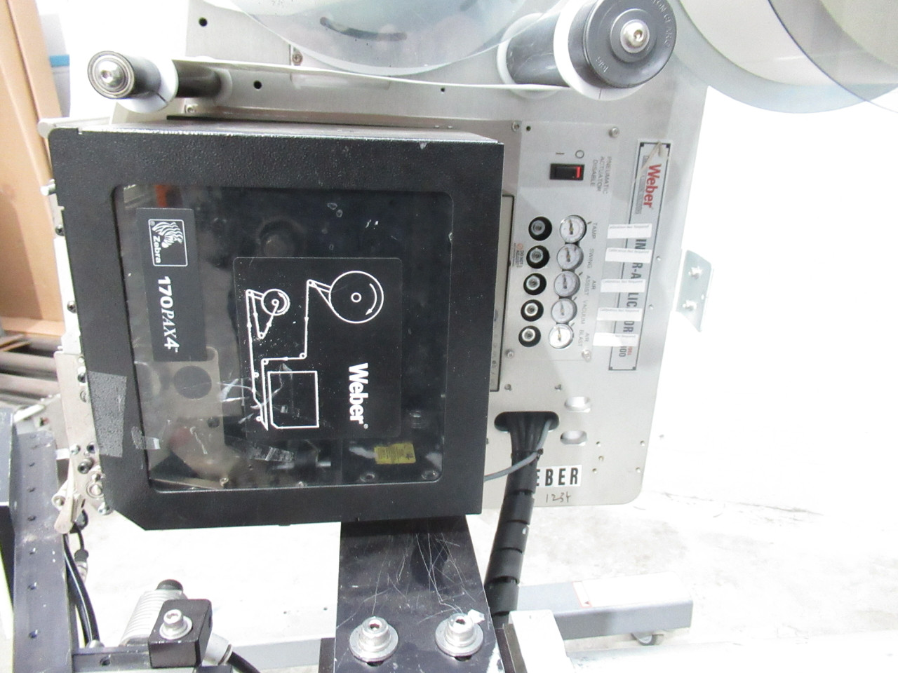 Weber case labeler Packaging Solutions’ Model i30021 label printer ...