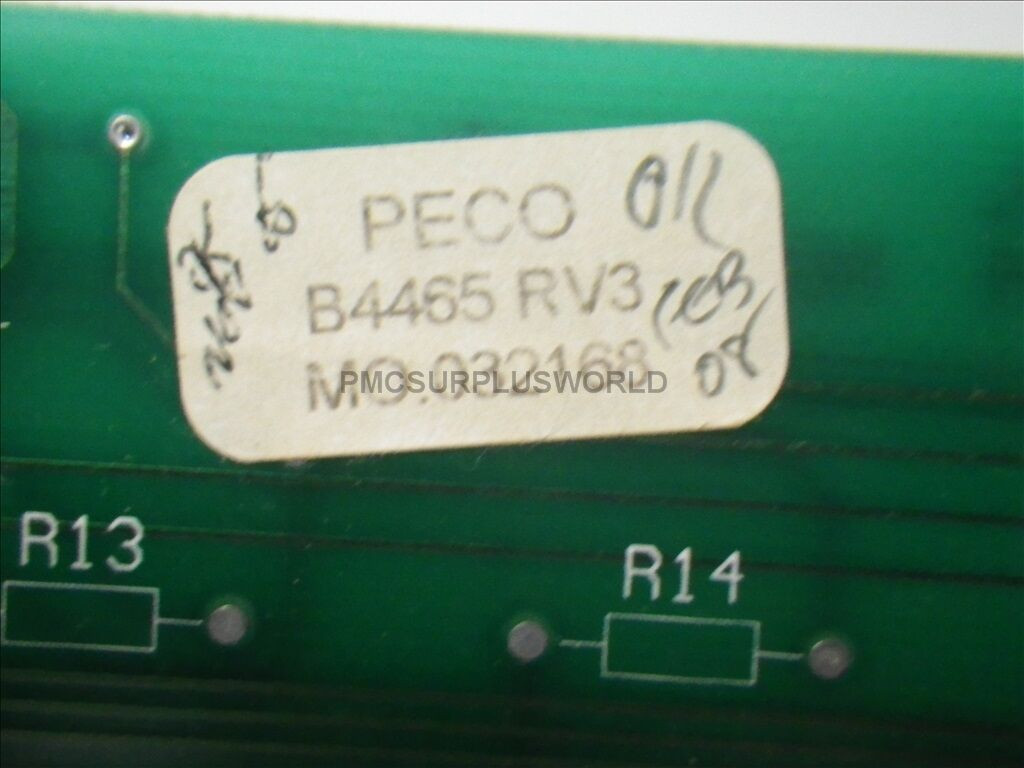 B4465 RV3 Peco display board (For Parts) - PCM SURPLUS WORLD