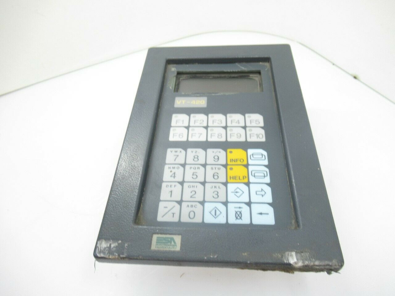 VT- 420 ESA elettronica,HMI, VT4201SF000 text operator panel (used ...