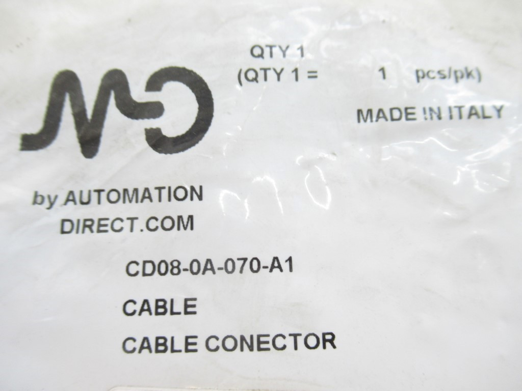 Automation Direct Cable Connector CD08-0A-070-A1 - PCM SURPLUS WORLD