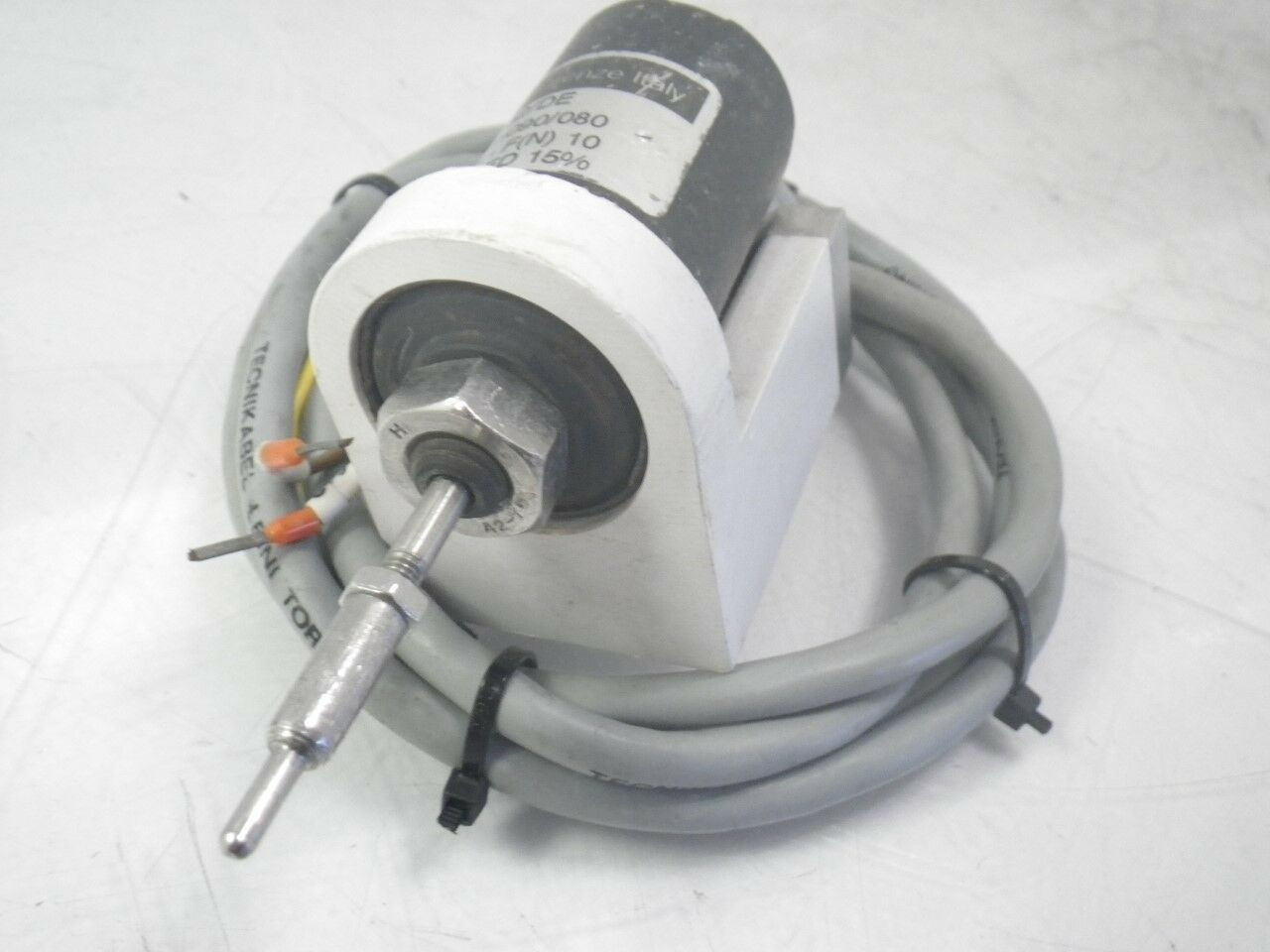 05032/DE Mallardi Firenze 24 Vdc Solenoid w/ attach support & cable ...