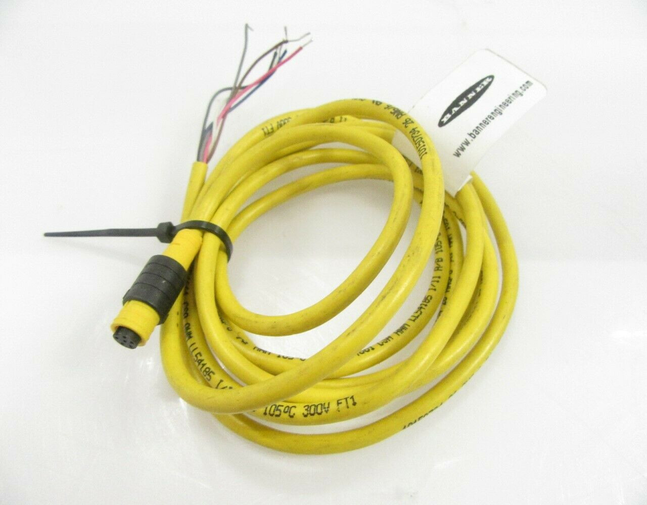 62985 BANNER , QUICK DISCONNECT CABLE (used tested) - PCM SURPLUS WORLD