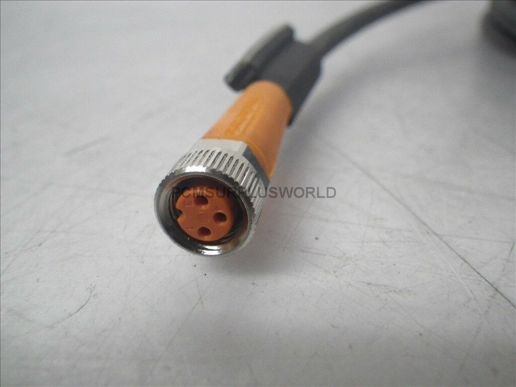 EVC218 IFM Electronic patch cable M12 plug M8 socket 50AC 60DC (Used ...