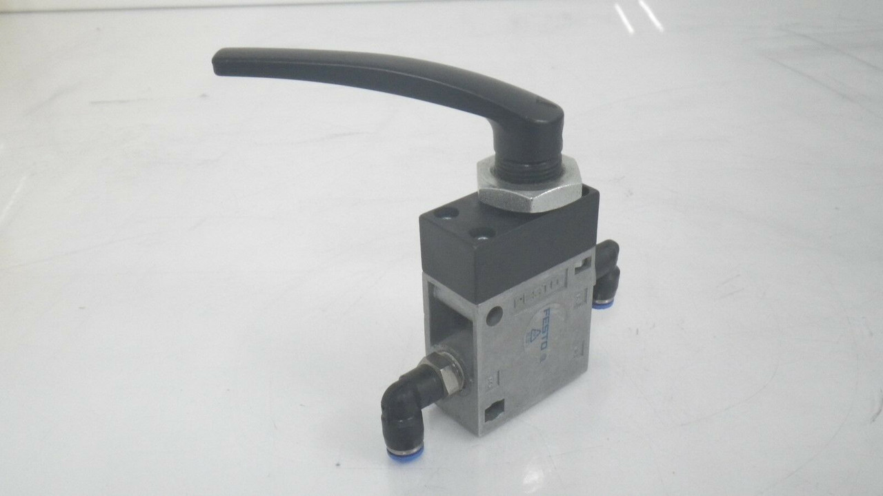 H-3-1/4 B FESTO hand level valve + 2 fitting valve (Used Tested) - PCM ...