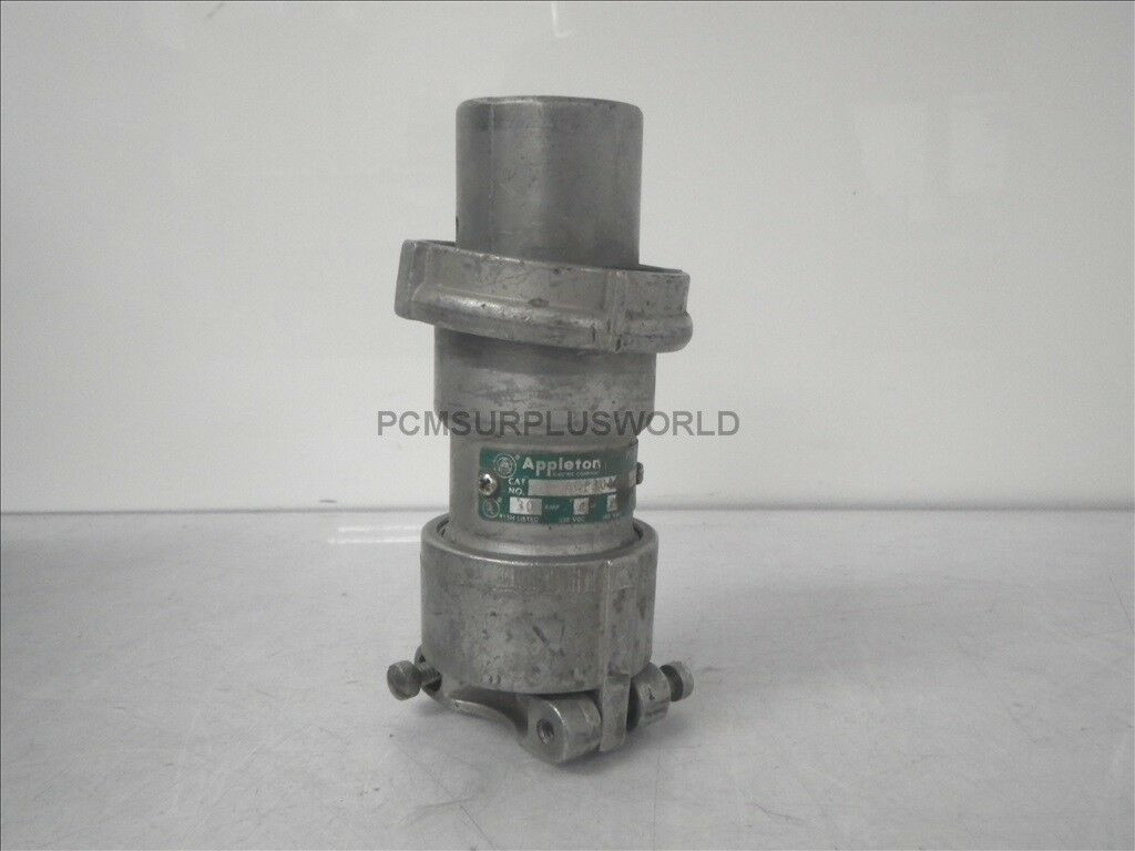 ACP3044BC Appleton powertite plug W/ clamping ring 30A 4W 4pole(Used ...