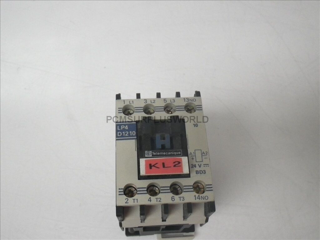 LP4 D1210 LP4D1210 Telemecanique Contactor 20A 600V (Used and Tested ...