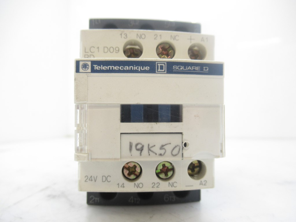 Telemecanique Schneider Lc1 D09 Bd Contactor 600vac 9a Iec (usted ...