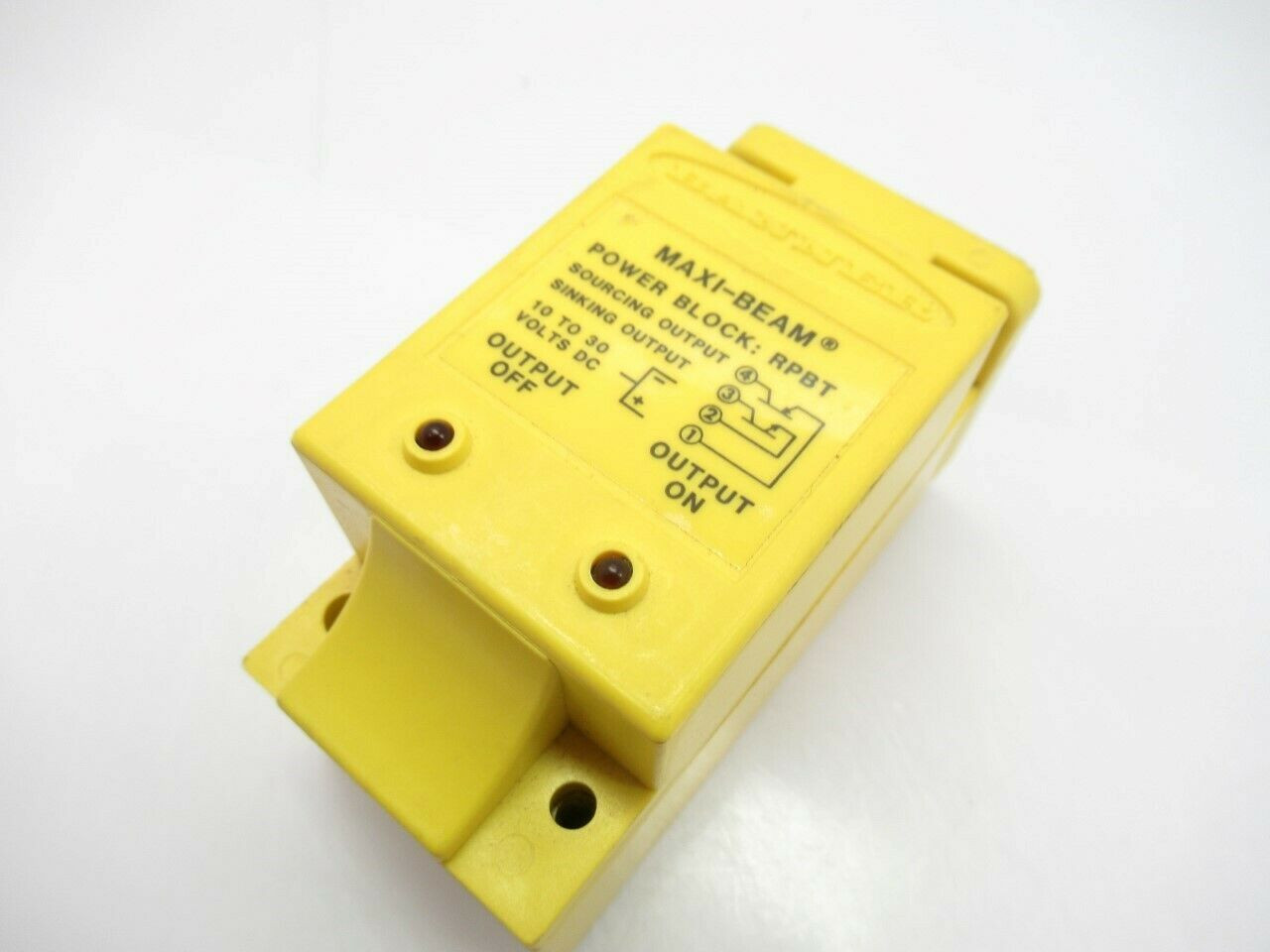 447Y RPST - Banner Maxi-Beam Sensor Head Block (used tested) - PCM ...