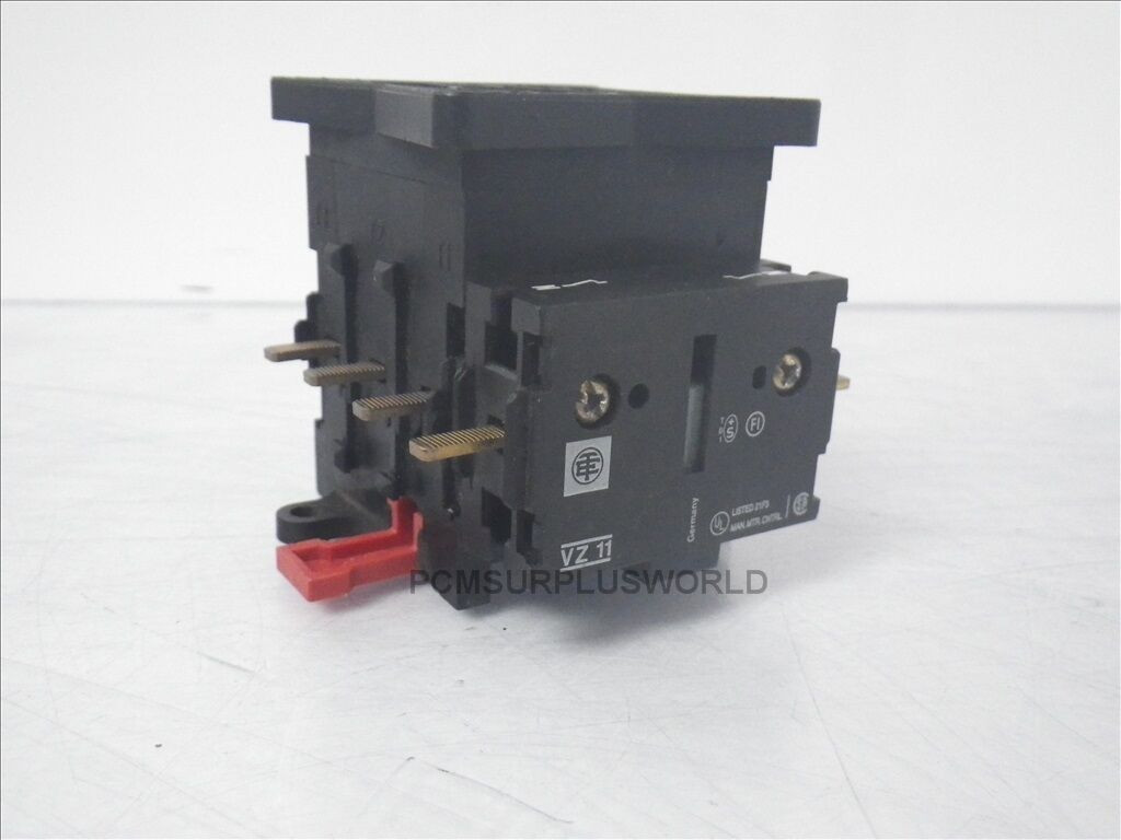 V1 Telemecanique contactor W/ VZ 11 VZ11 auxiliary contact (Used and ...
