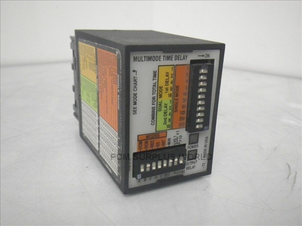 TRDU120A2 SSAC time delay relay (Used and Tested) - PCM SURPLUS WORLD