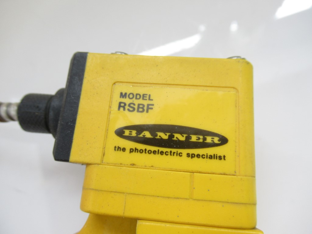 RSBF BANNER maxibeam photoelectric sensor with optic cable - PCM ...