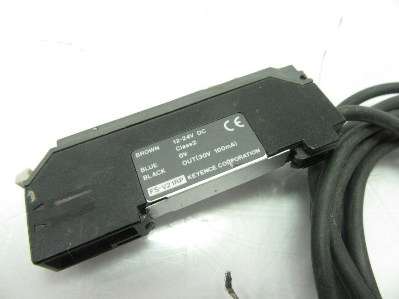 KEYENCE FS-V21RP DIGITAL LASER SENSOR 12-24V DC OUT/30V 100MA (Used ...