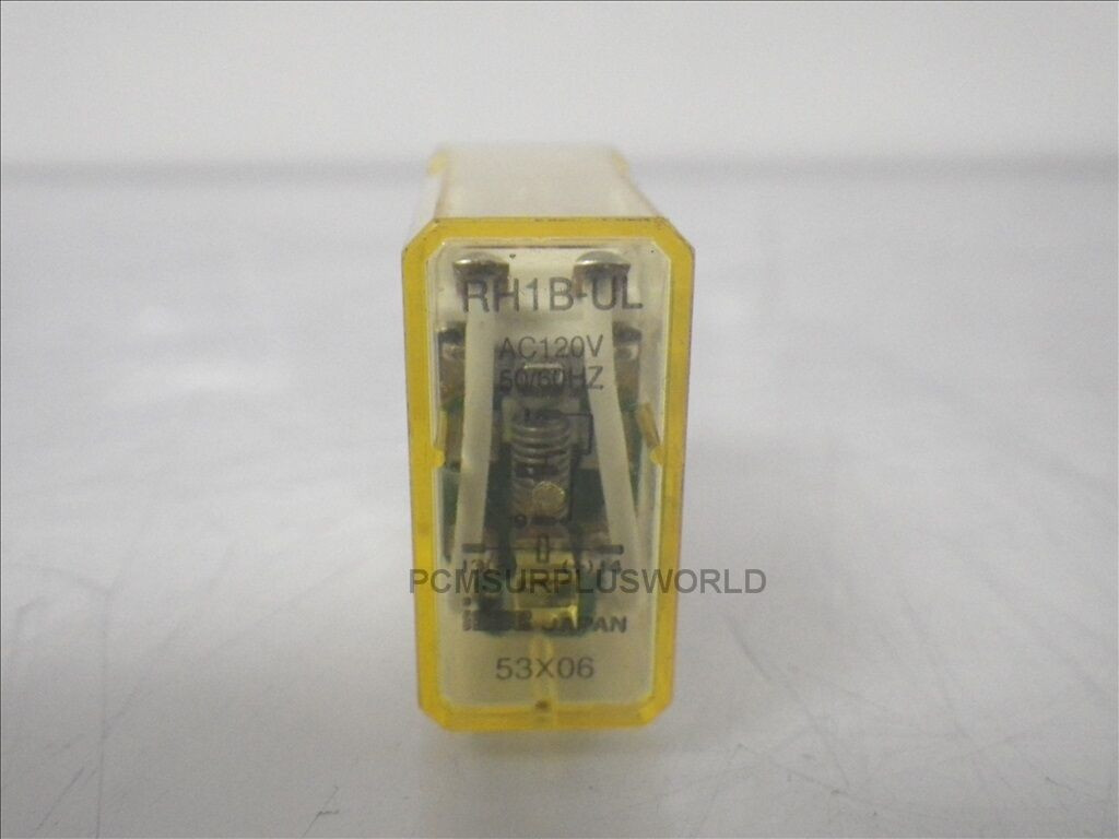 RH1B-UL Idec relay 5 pin AC 120V 50-60Hz (Used and Tested) - PCM ...