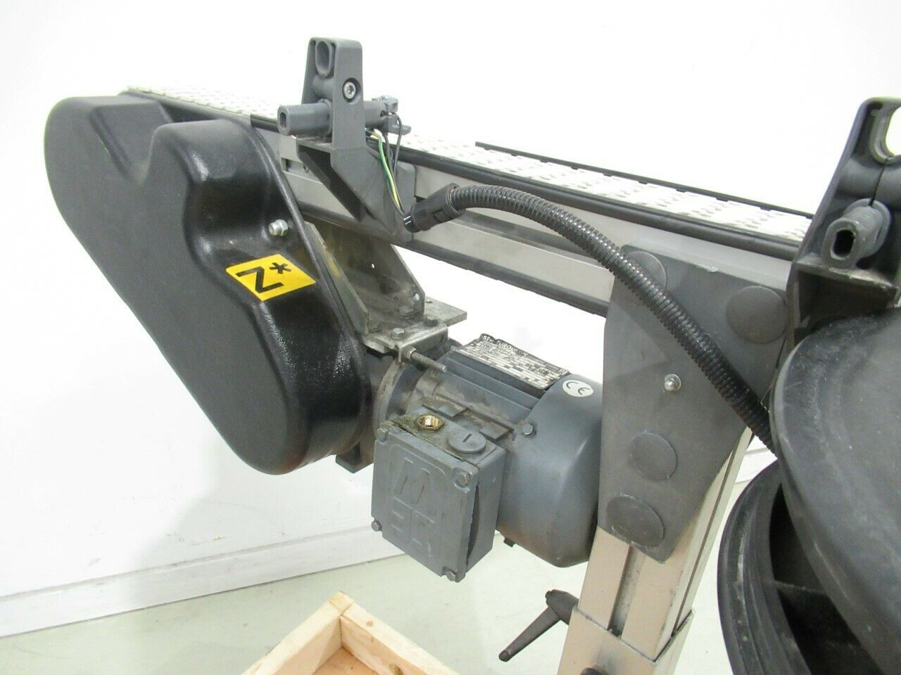 FLEXLINK CONVEYOR SYSTEM BELT (L) SHAPE 2 1/2 W X 59L 37 H (USED TESTED ...