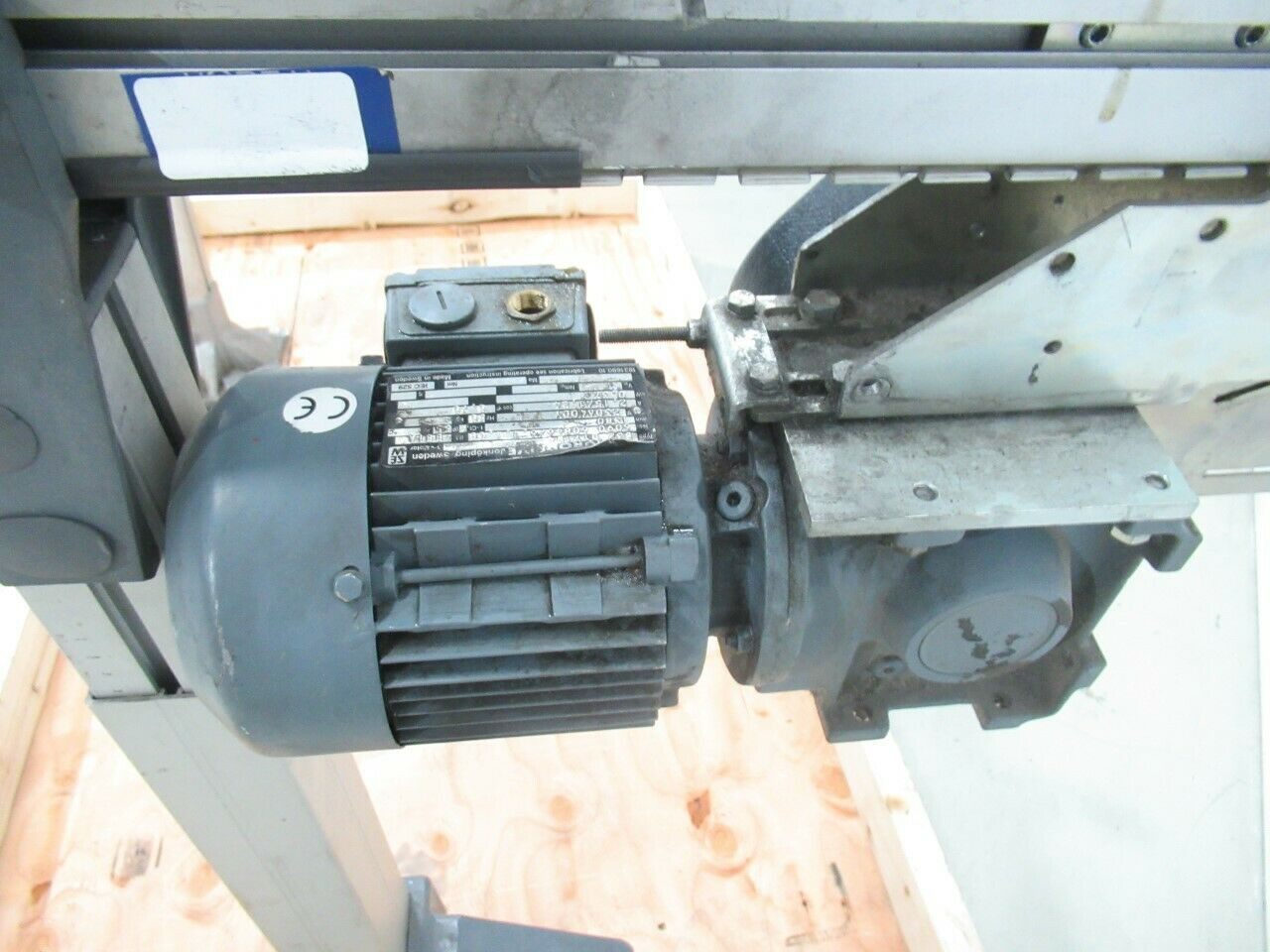 FLEXLINK CONVEYOR SYSTEM BELT (L) SHAPE 2 1/2 W X 59L 37 H (USED TESTED ...