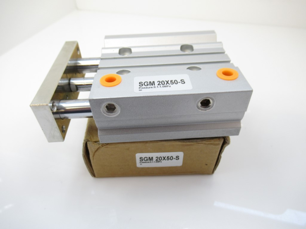 AIR CYLINDER sg series high precision guide sgm-20x50-s emc - PCM ...
