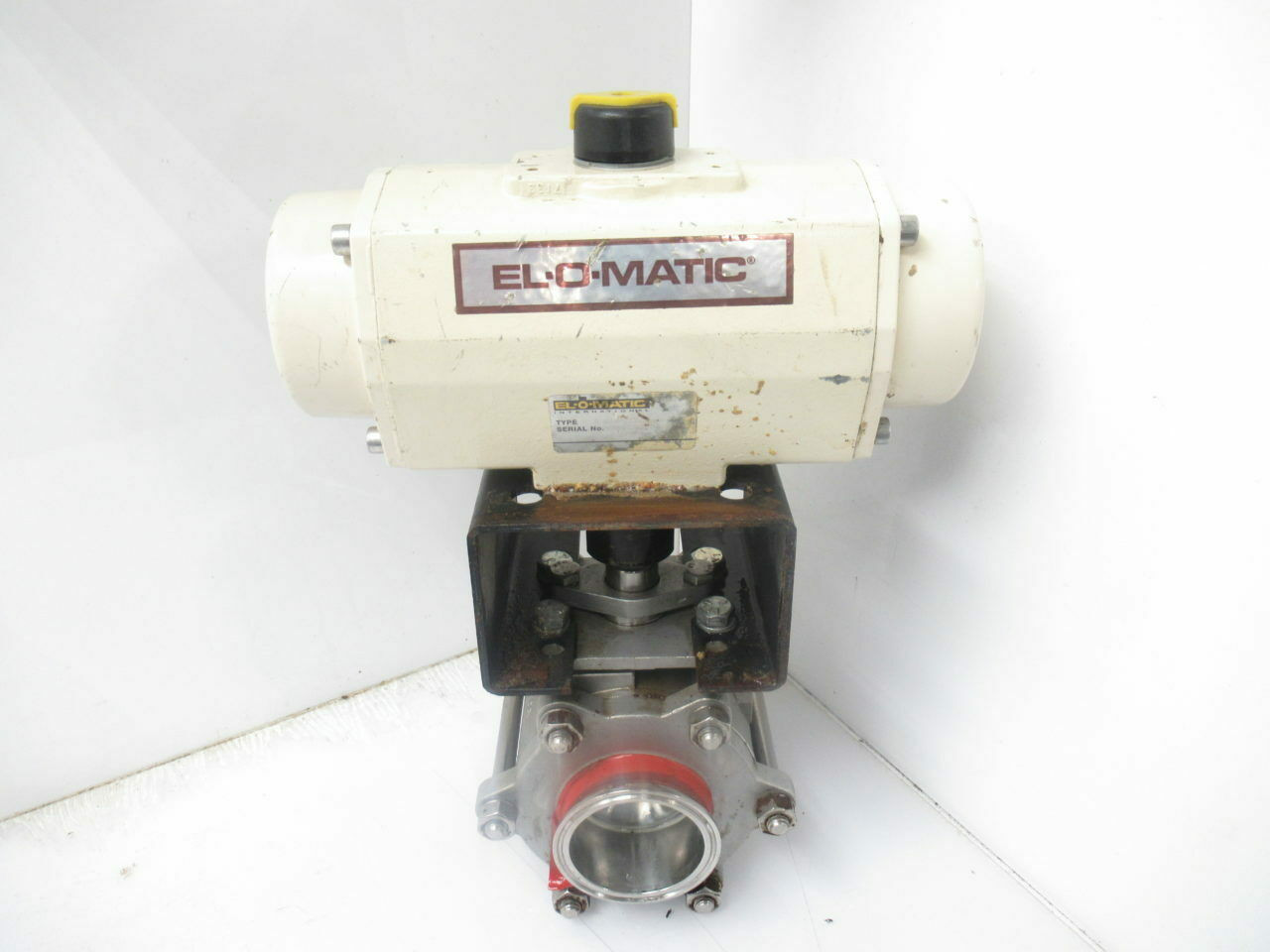 EL-O-MATIC Valve kit3 IN1000 WOG SVF LimitSwitch&Actuator&Tri-Clamp ...