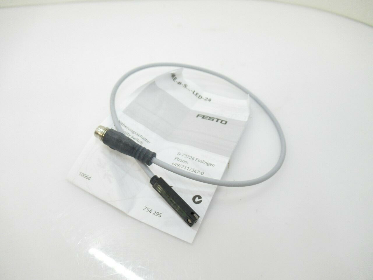 Festo Electric SME-8-S-LED-24 SME8SLED24 Proximity Sensor 3 Pin - PCM ...