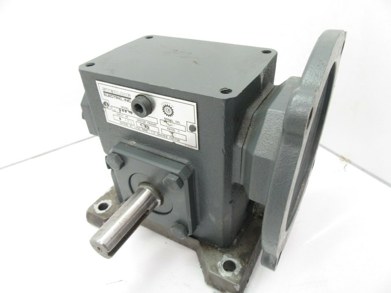 STERLING ELECTRONIC gear box 215bq030561 input hp 0.472 ratio (Used ...