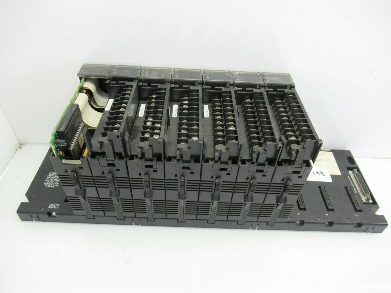 IC693CHS391C GE Fanuc 10 Slot Rack, Prog Controller, Series 90-30 (USED ...