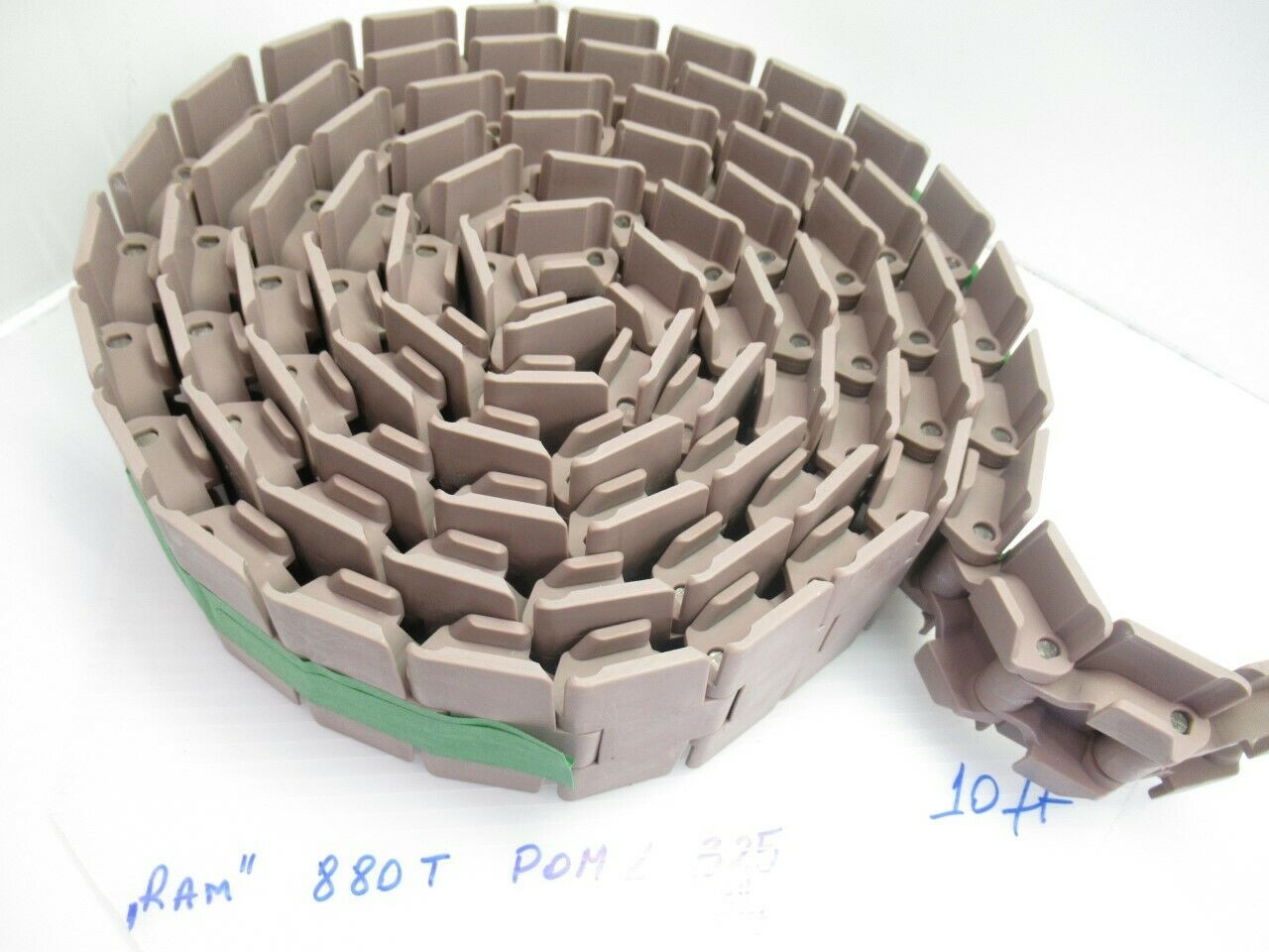 Ram 880T POM L 325 Flite Top Chains Conveyor Table Top 3 1/4 F 10 FT ...