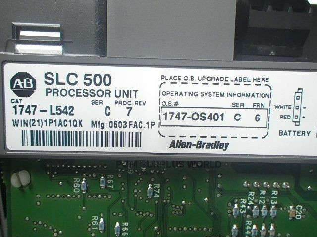 PLC Rack 1747-L542 SLC500 11 modules on 13 module rack (Used and Tested ...