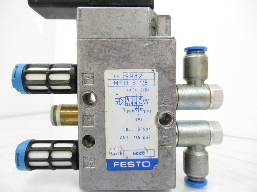 MFH-5-1/8 MFH51/8 9982 FESTO Solenoid valve - PCM SURPLUS WORLD