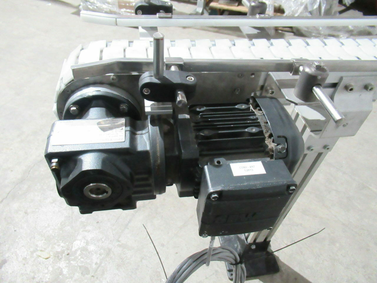 Aluminum L-Shape Conveyor Line System - 4 inches Width- 8 ft long WITH ...