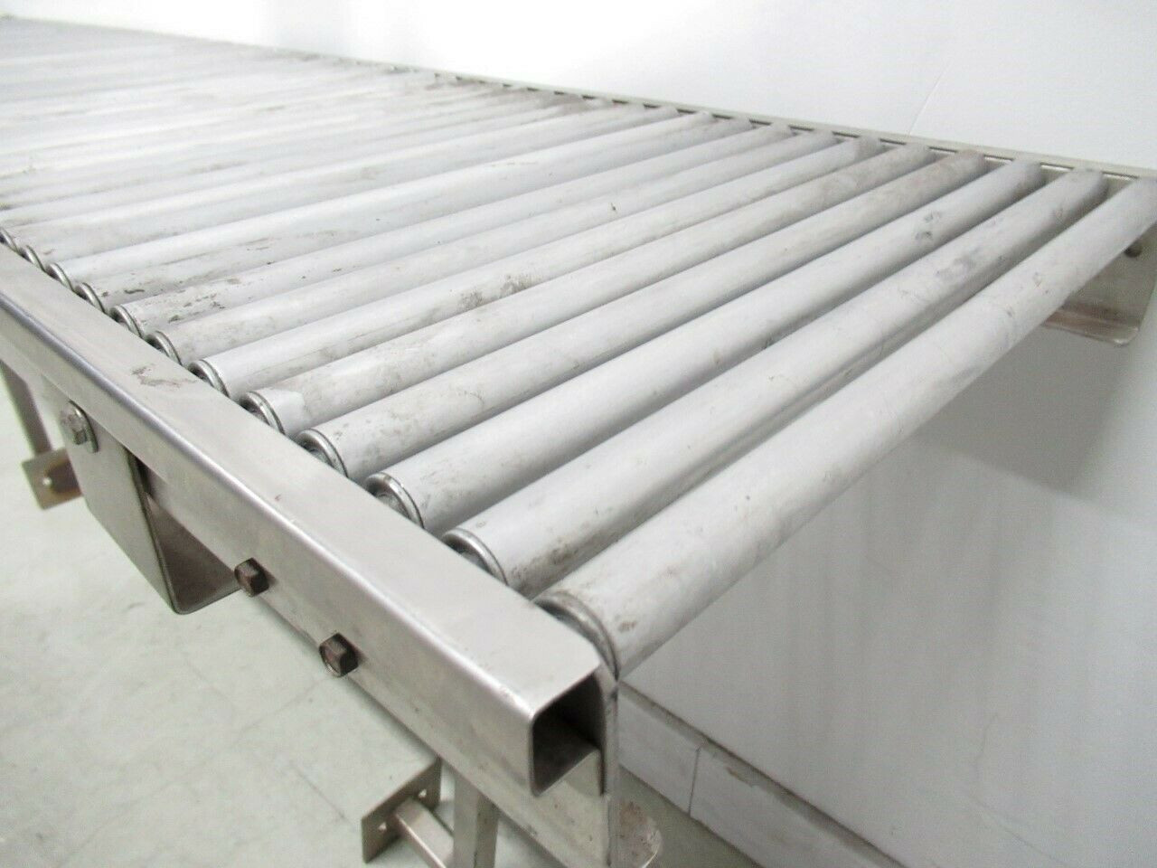 Stainless Conveyor Roller Systems 15 3/8IN (W) - PCM SURPLUS WORLD
