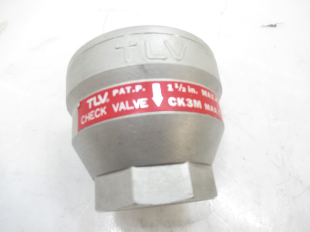 2 x TLV 40mm (1 1/2") CK3M Check Valve (Material: SCS13) (USED TESTED ...